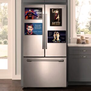 Buy Best Photo Fridge Magnets Lionel Messi Posters – Set Of 4
